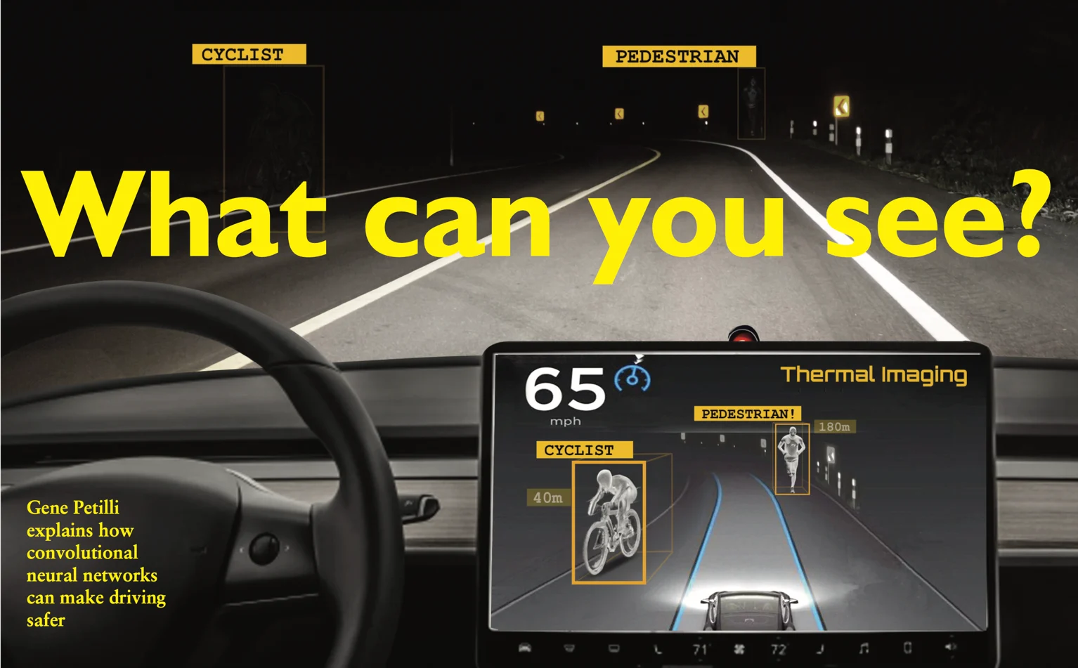 Vehicle Electronics - Neural Networks - Owl Autonomous Imaging